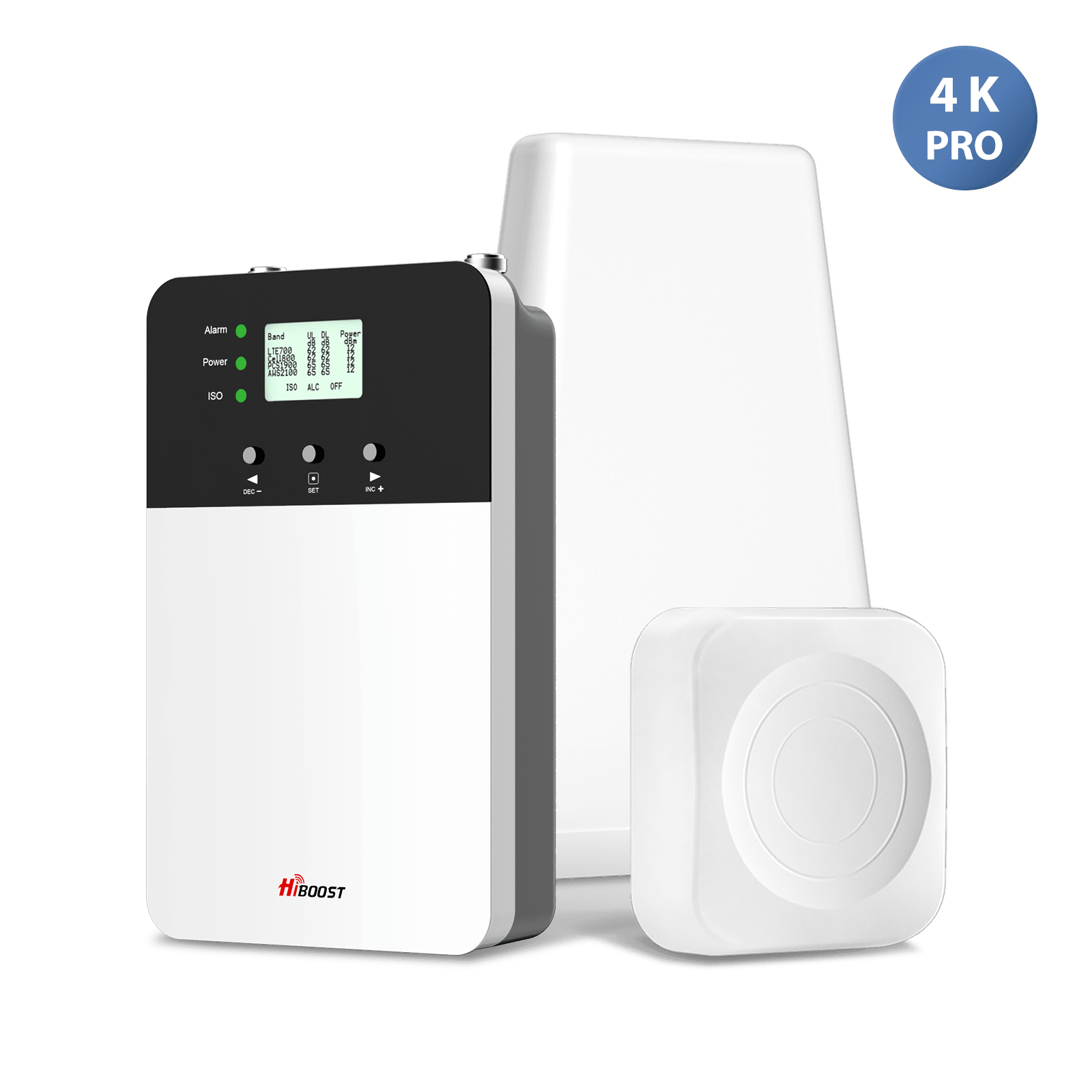 HiBoost 4K Plus Pro Cell Phone Signal Amplifier Cover 6,000 sq ft ...