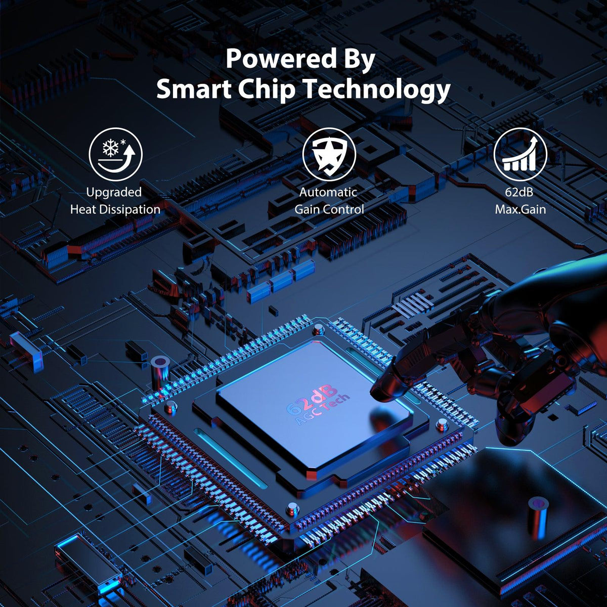 HiBoost Sidekick Cell Phone Signal Booster for 2000 Sq.ft.| Amplifier ...